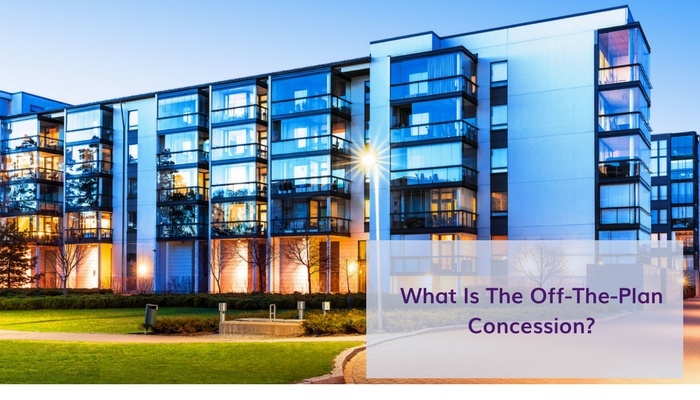What Is the Off-the-Plan Concession?